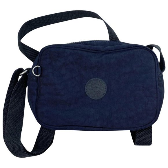 Kipling | Bags | Kipling Navy Blue Nylon Mini Crossbody Bag | Poshmark